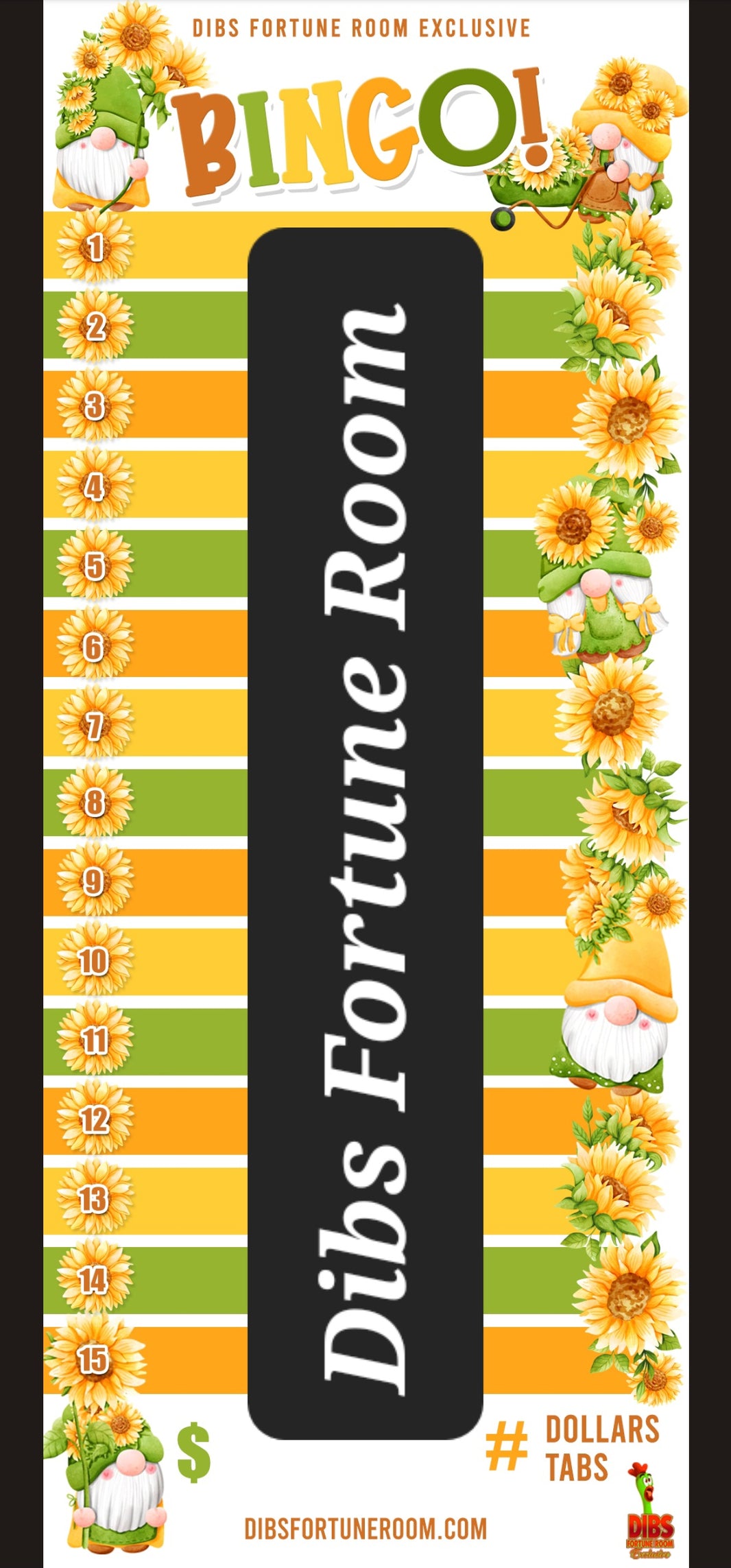 WELCOME TO DIBS FORTUNE ROOM – DIBS FORTUNE ROOM