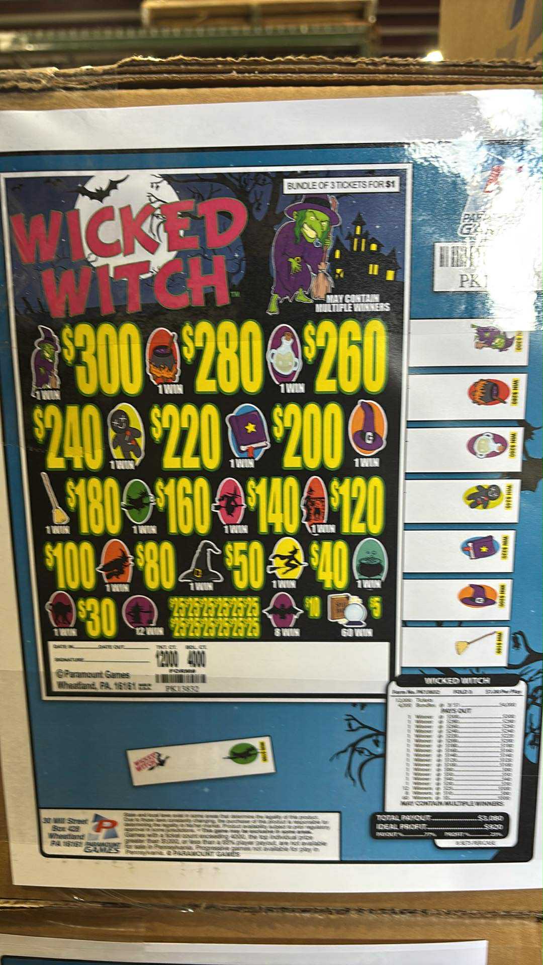 WICKED WITCH JARS – DIBS FORTUNE ROOM